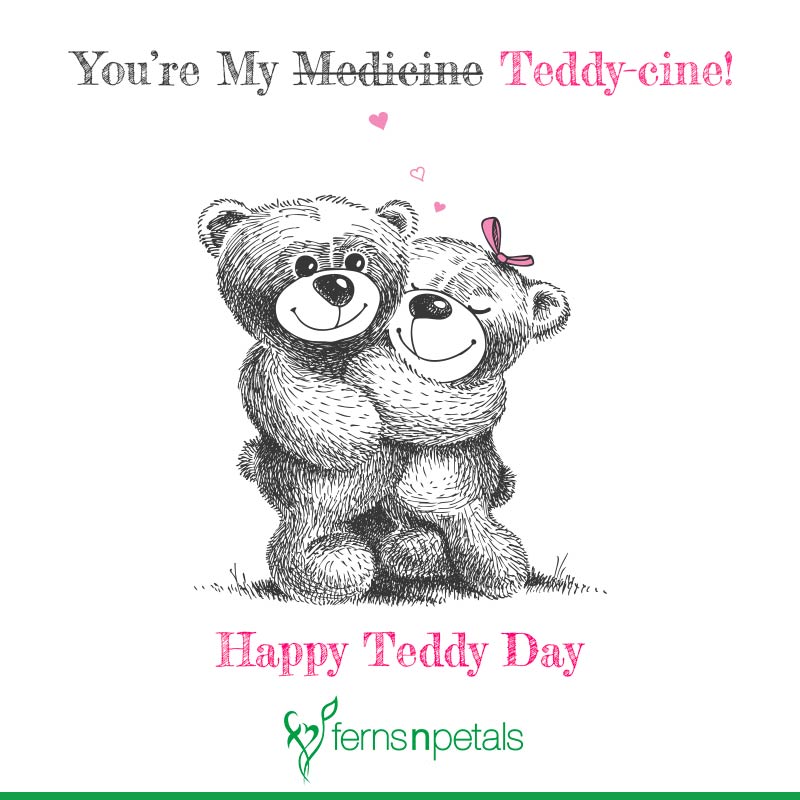 Happy Teddy Day Messages, Greetings & Wishes | Teddy Day 2021 - FNP