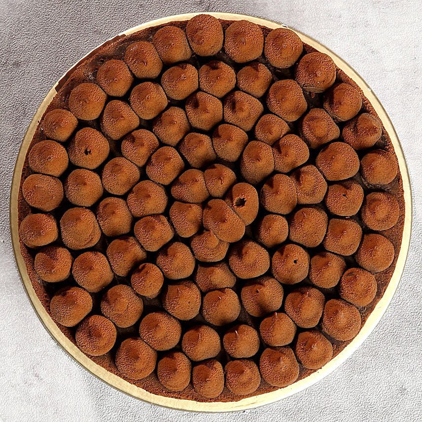 Online Tiramisu Round Cake Gift Delivery in UAE - FNP