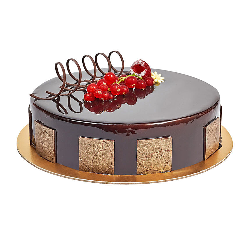 Online 500 grams Eggless Chocolate Truffle Cake For Birthday Gift ...