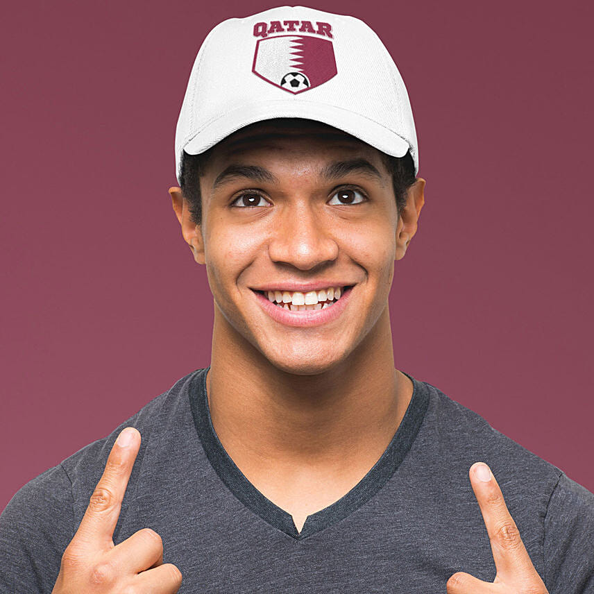 Online Unisex Football Cap Qatar Gift Delivery in UAE - FNP