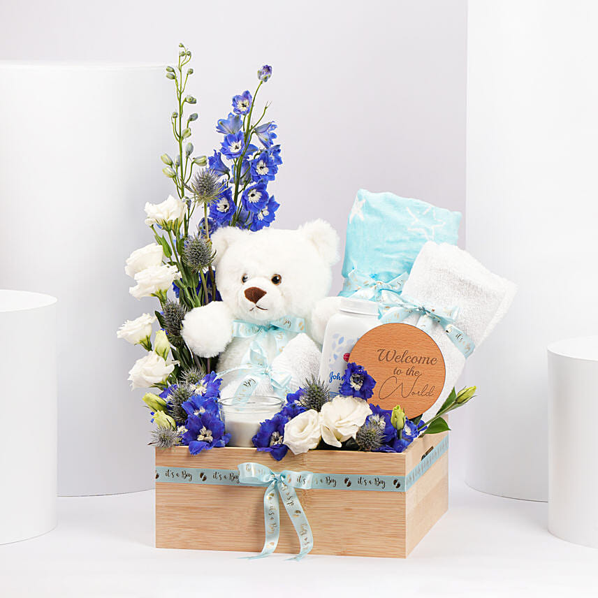 Online Congrats It's a Boy Gift Delivery in UAE - FNP