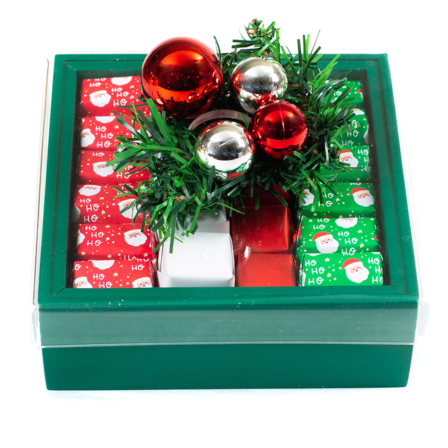 Online A Merry Little Christmas Chocolate Gift Box Green Gift Delivery ...