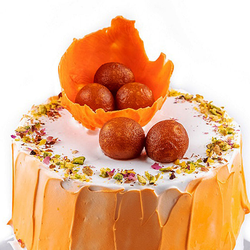 Online Gulab Jamun Cake Gift Delivery in Oman - FNP