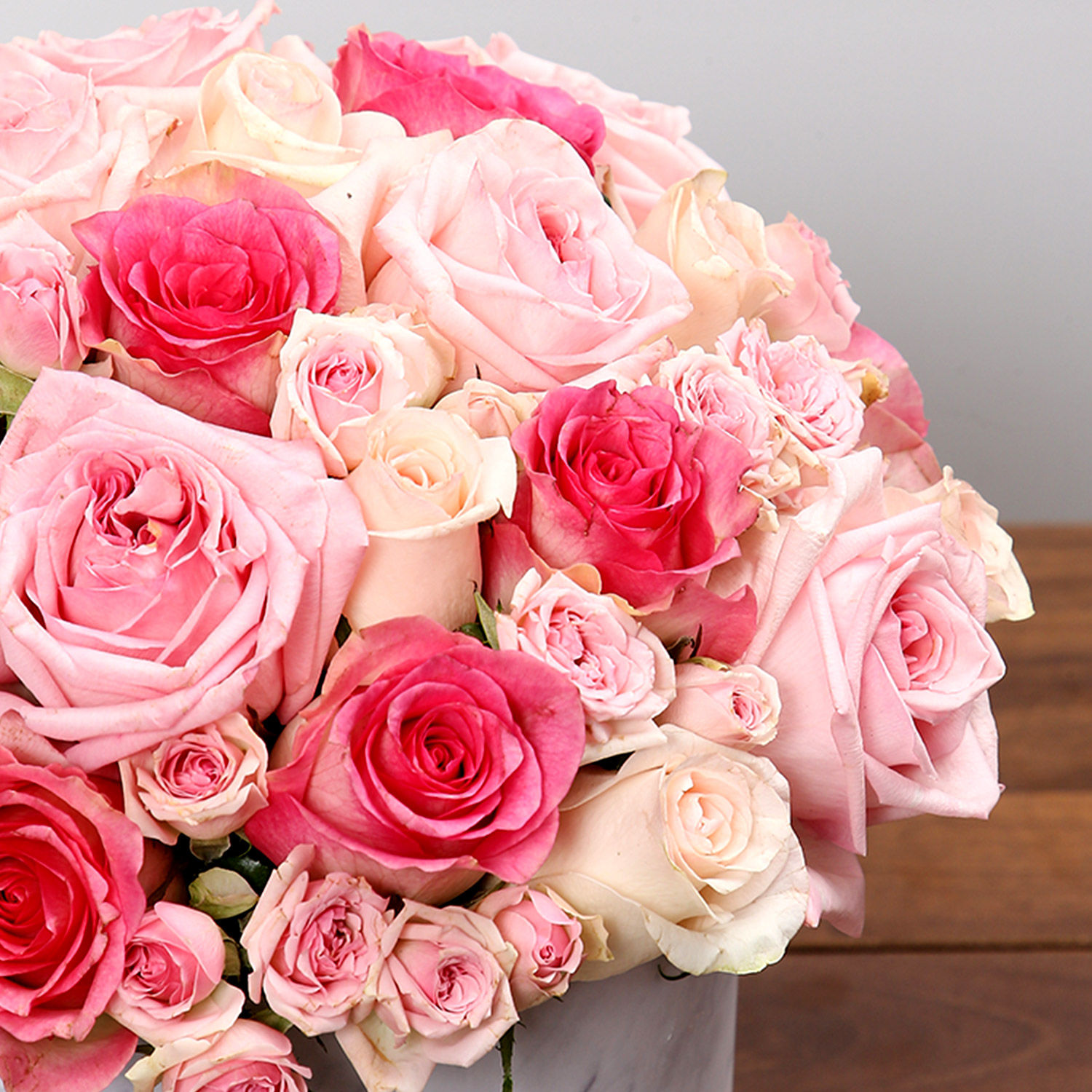Online Stylish Box Of Pink Roses And Chocolates Gift Delivery in Oman - FNP