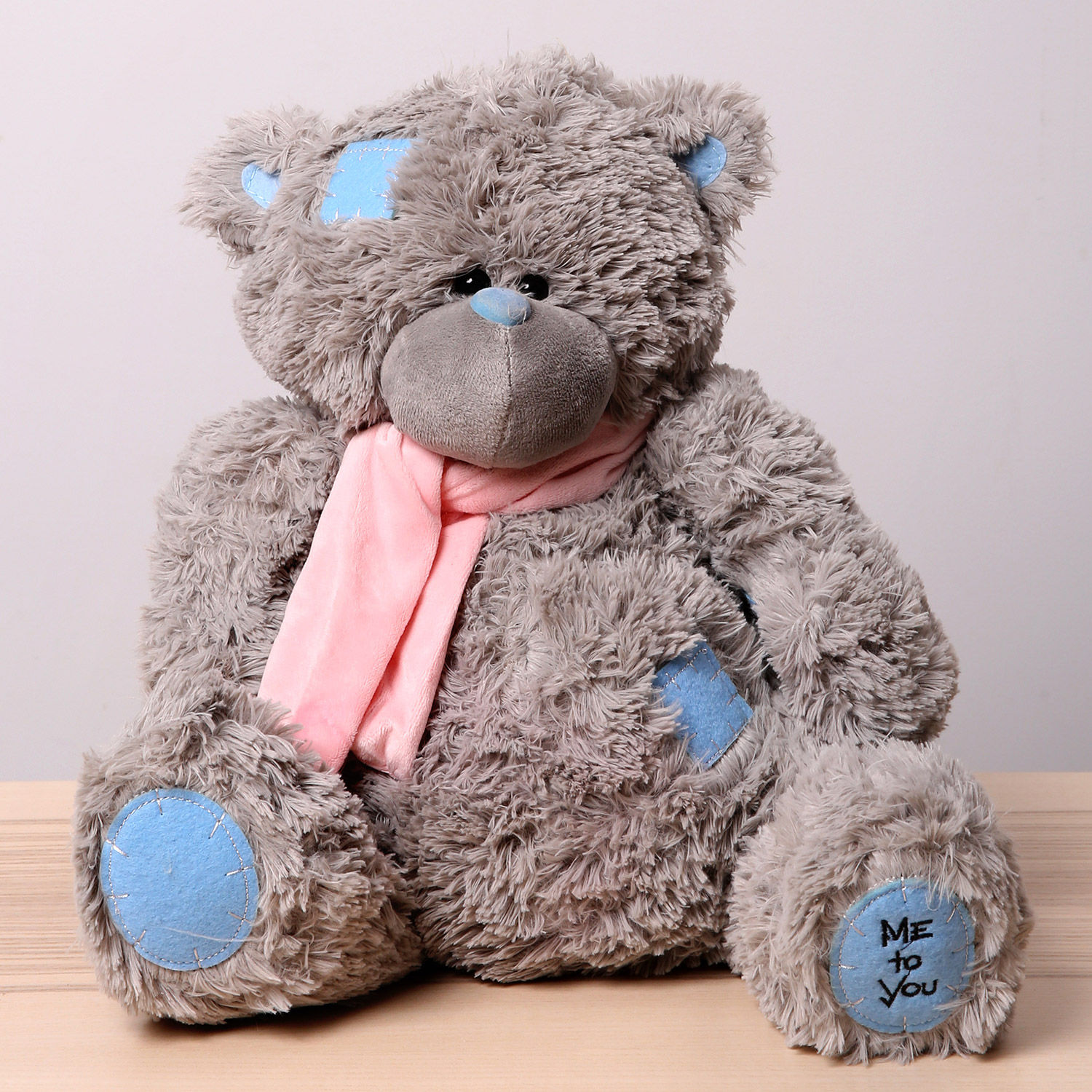 Adorable Grey Soft Toy in uae | Gift grey teddy - Ferns N Petals
