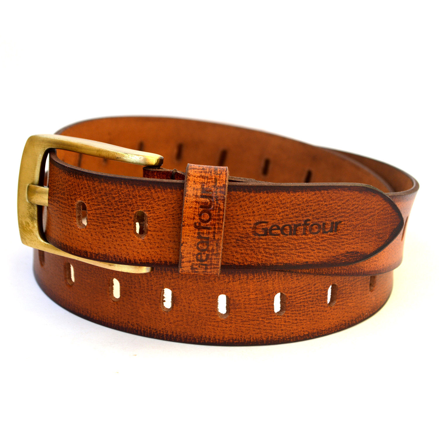 Online Men Genuine Leather Brown Belt Gift Delivery in UAE - Ferns N Petals