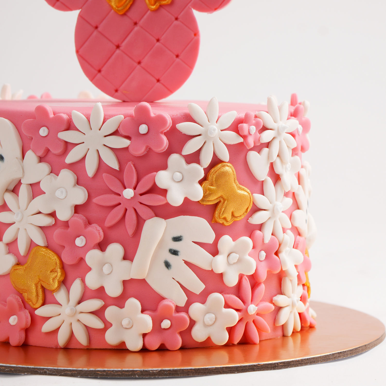 Online Cute Minnie Mouse First Birthday Cake Gift Delivery in UAE ...