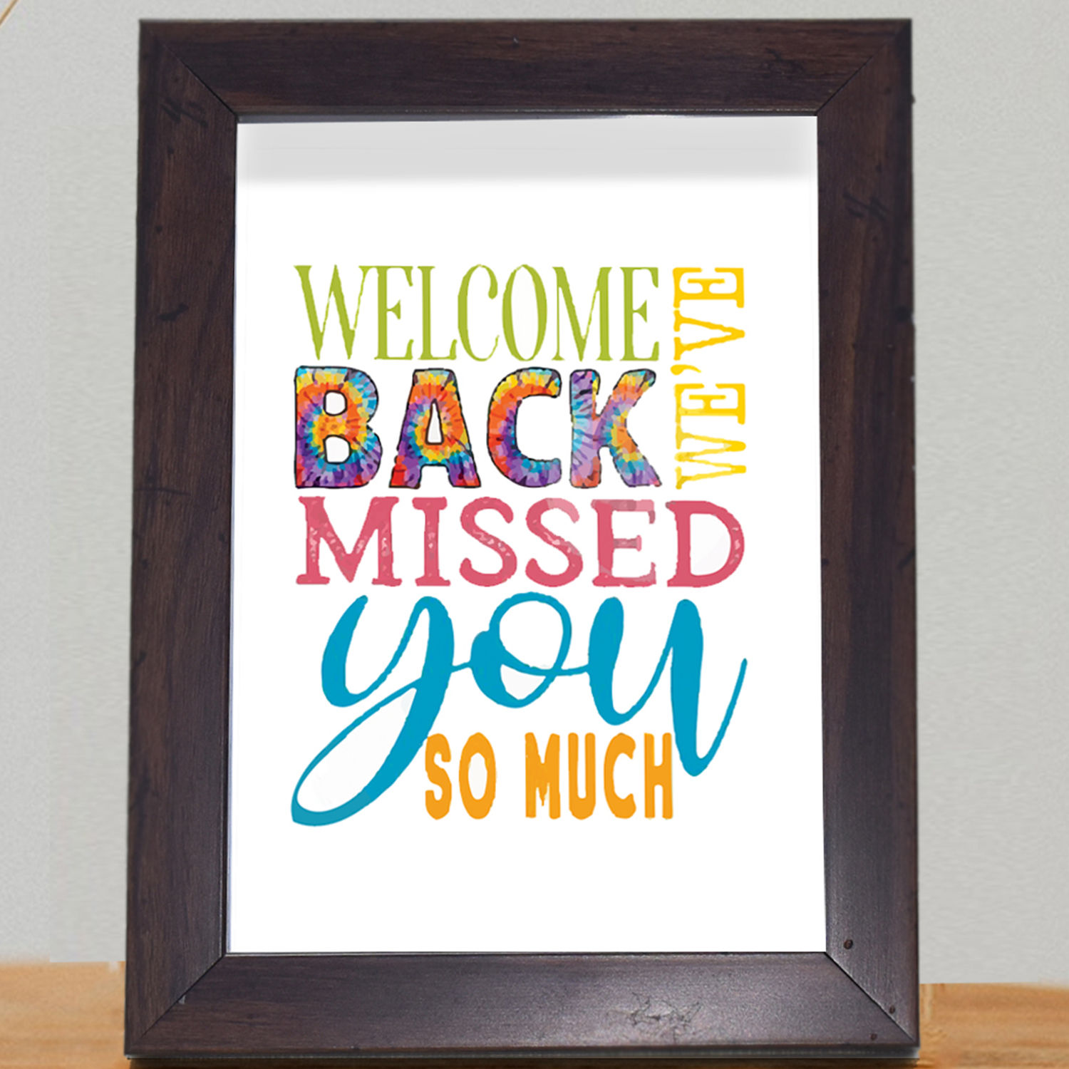 Online Welcome back Designer Frame Gift Delivery in UAE - FNP